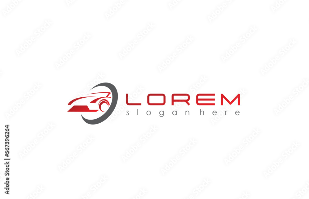 car logo design.automotive logo template. modern car shape. for the ...