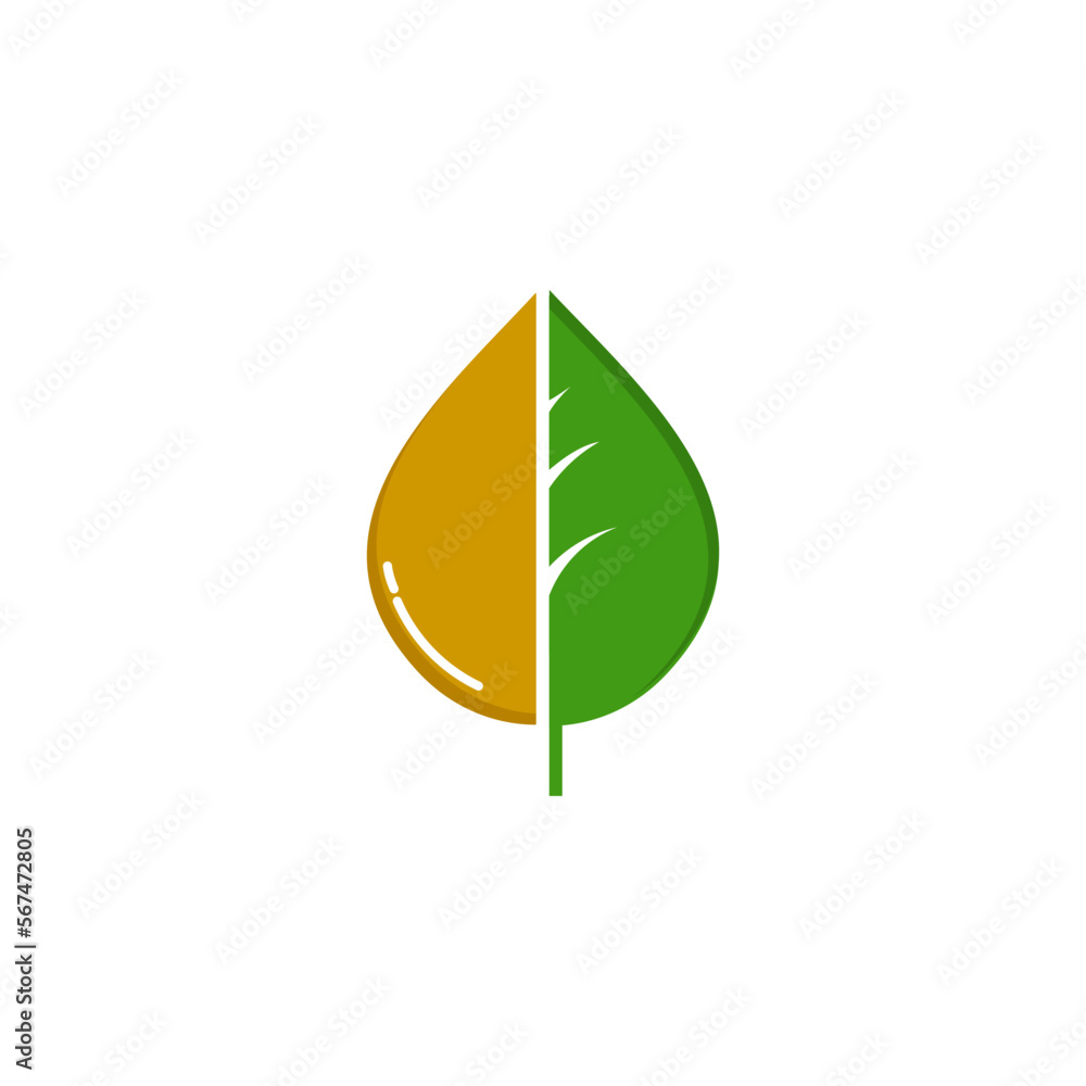 GREEN OIL designs template Stock Vector | Adobe Stock