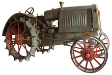 Rusty Tractor Wheel Free Stock Photo - Public Domain Pictures