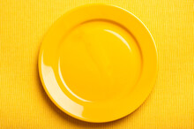 Yellow Plates Free Stock Photo - Public Domain Pictures