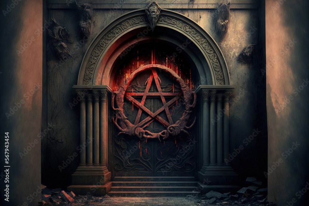 inside the satanists' ancient temple is a portal to hell Hyper ...