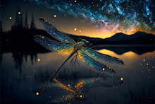 Night Dragonflies Free Stock Photo - Public Domain Pictures