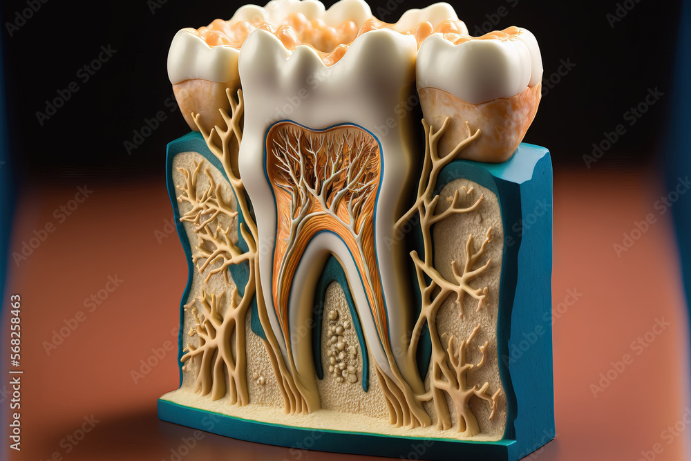 Model for dental tooth dentistry student learning and teaching that ...