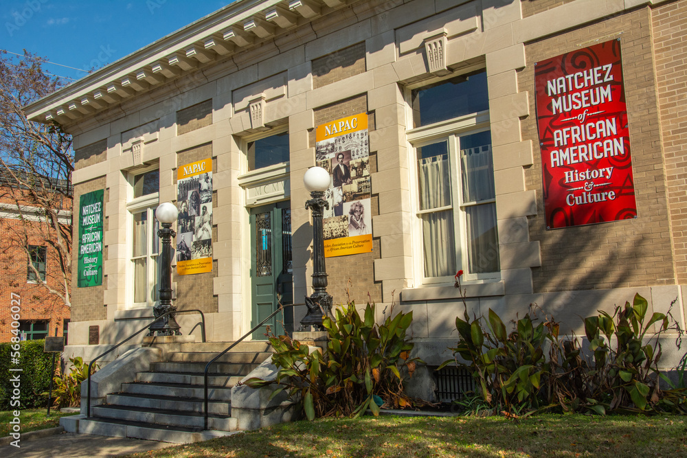 Natchez, USA – December 2, 2022 - The Natchez Museum of African ...