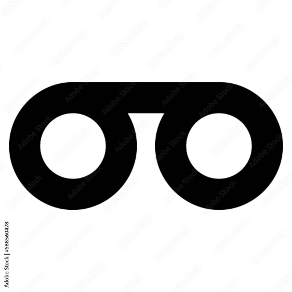 binoculars vector, icon, symbol, logo, clipart, isolated. vector ...
