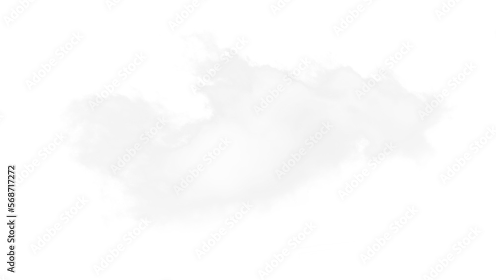 Isolated PNG cutout of a cloud on a transparent background, ideal for ...