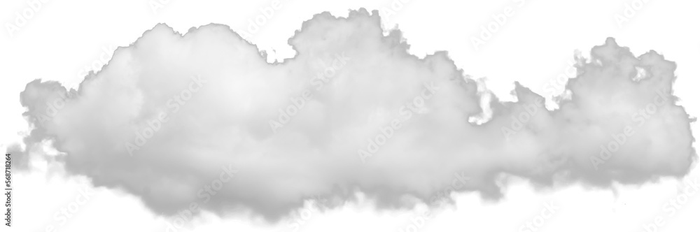 Isolated PNG cutout of a cloud on a transparent background, ideal for ...