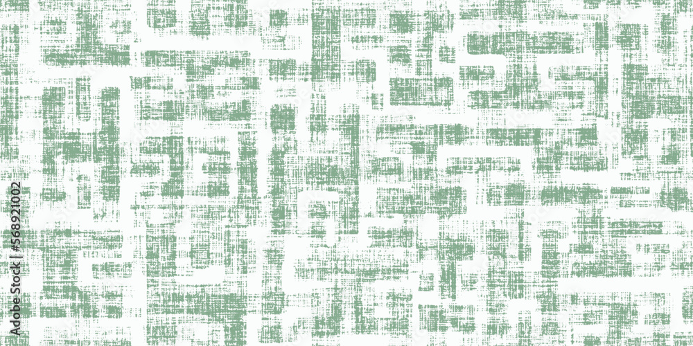 Sage green abstract maze distressed geometric background. Hand drawn ...