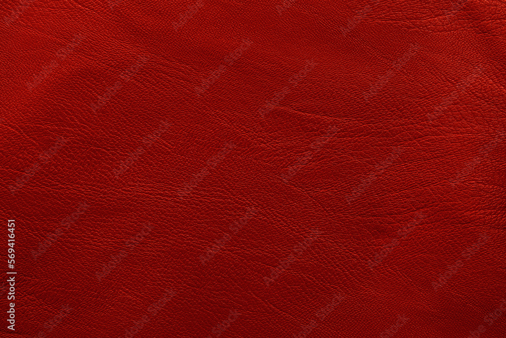 Dark red leather texture background with seamless pattern. Stock Photo ...