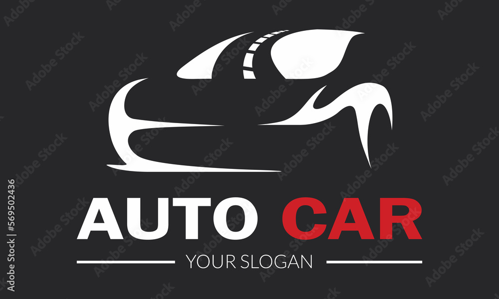 เวกเตอร์ Stock Car logo – Car Silhouette Vector for logo, icons ...