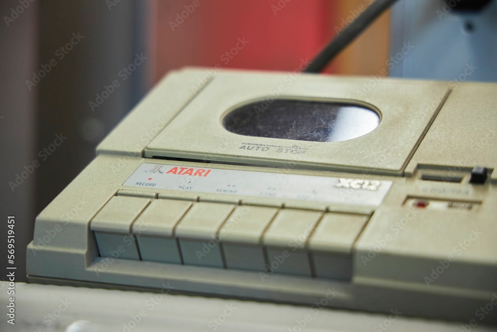 Moscow, Russia - May 7, 2022: Museum of Old Yandex Computers. The first ...