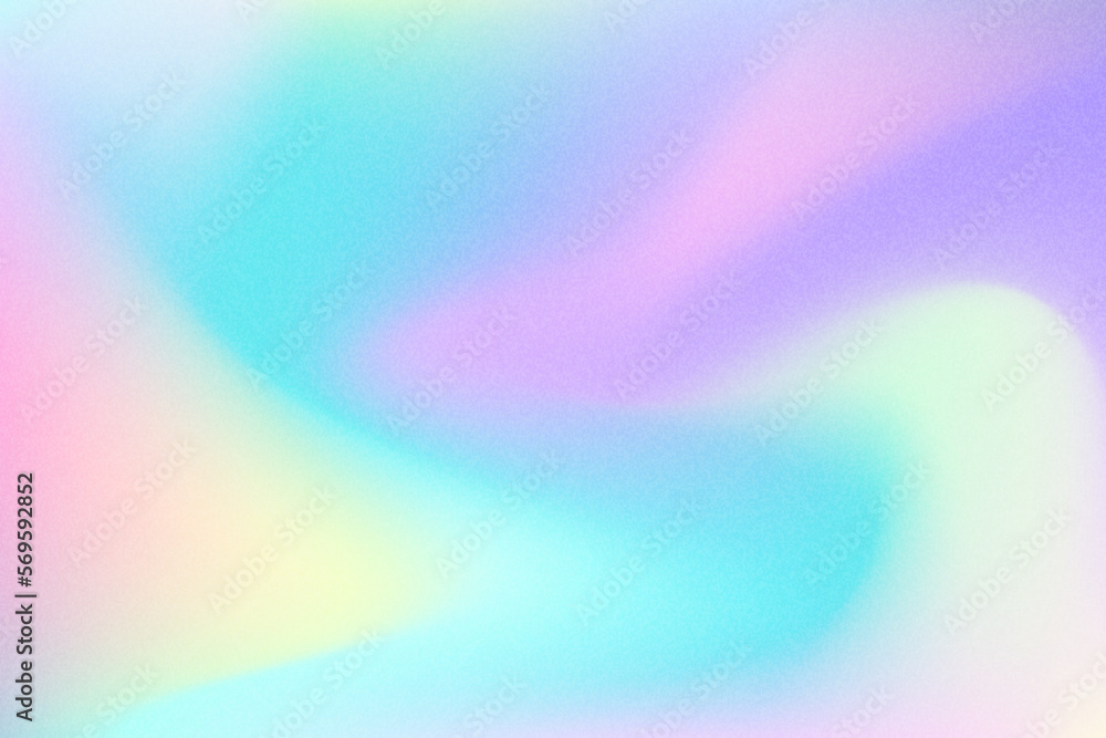 Y2k girly blurred noisy gradient background. Fluid cool holographic ...