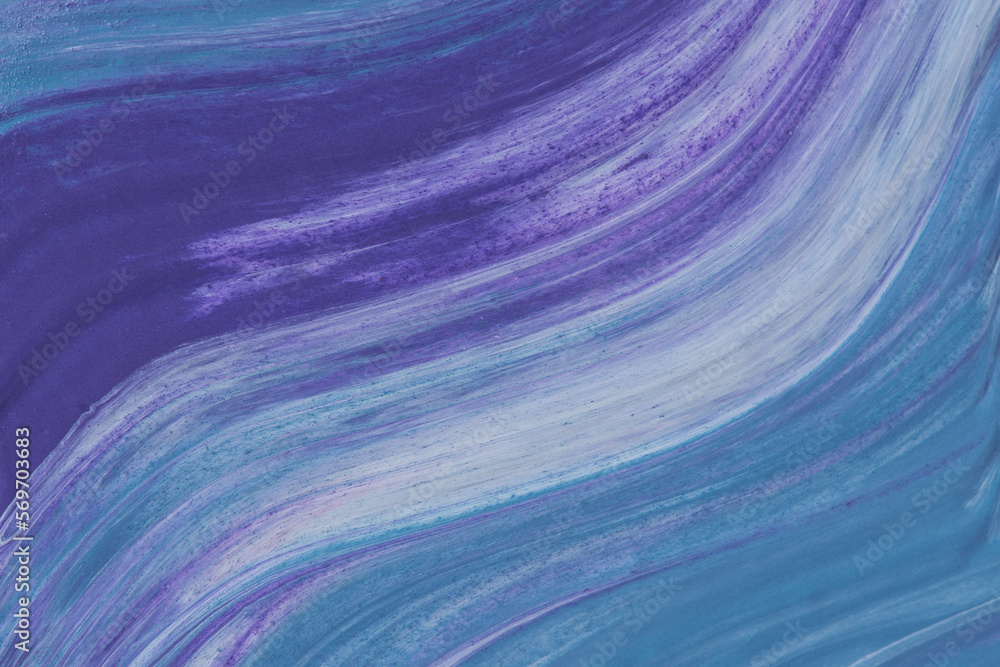 Abstract Purple Cyan Pastel Fluid Texture Wave Background Stock Photo ...