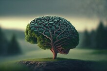 Brain Tree Illustration Free Stock Photo - Public Domain Pictures
