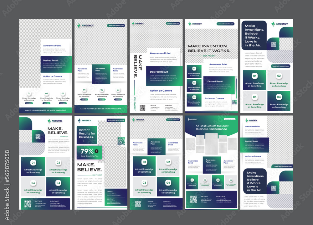 StarterPack Gradients Templates for Quicker Promotion Needs - Modern ...