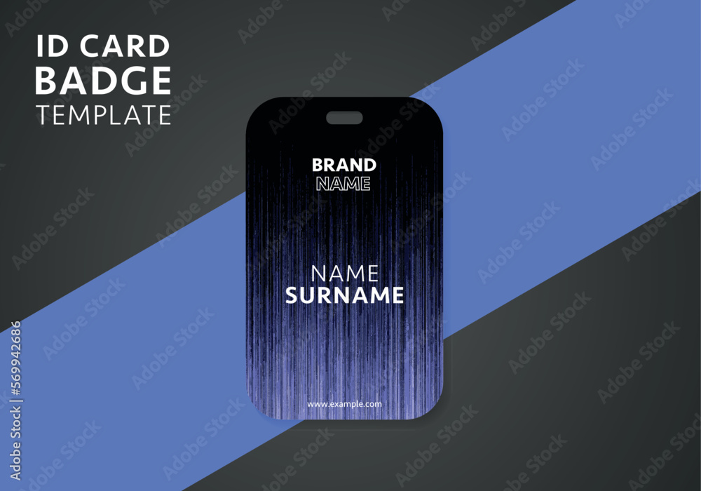 Modern and clean business id card template. professional id card design ...