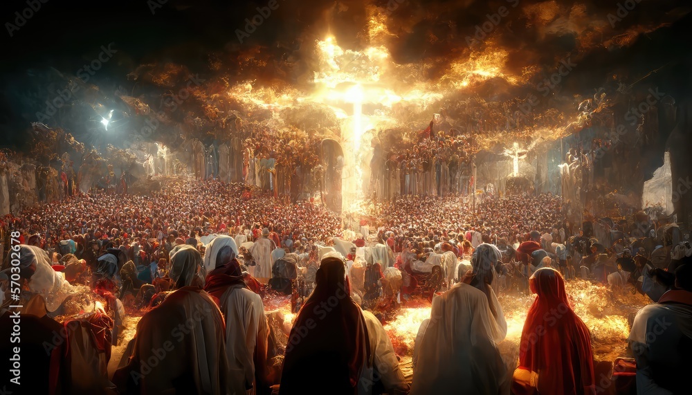 Judgement day. The return of Jesus Christ, New Testament, Hell and ...