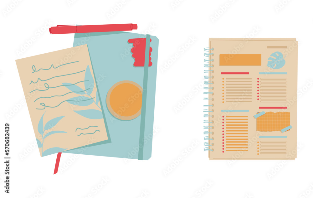 Notebooks, Organizers for to do lists, personal plans, goals. Diary ...