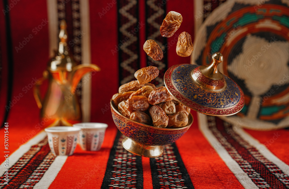 dallah is a metal pot with a long spout designed specifically for ...