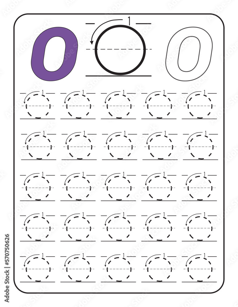 Alphabet Worksheet. Handwriting workbook for children. Worksheets for ...