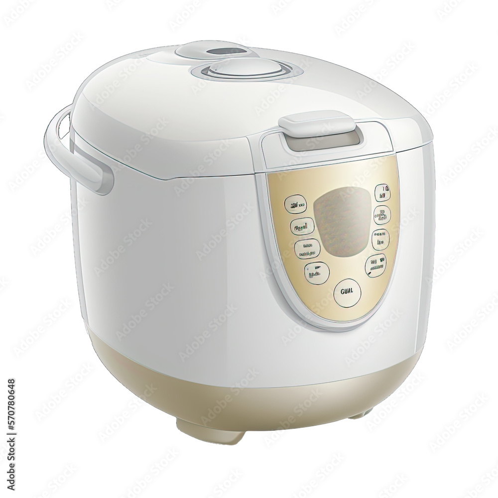 Rice cooker Design Elements Isolated on Transparent Background: A ...
