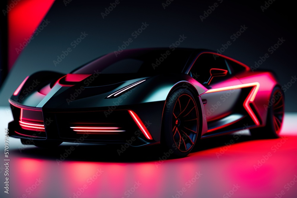 Sleek, Stylish, and Sure to Turn Heads: Matte Black and Radiant Red ...