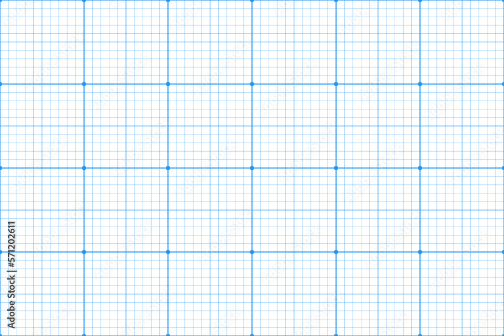blueprint graph paper. seamless pattern. blue school background. grey ...