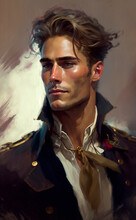 Vintage Military Man Portrait Free Stock Photo - Public Domain Pictures
