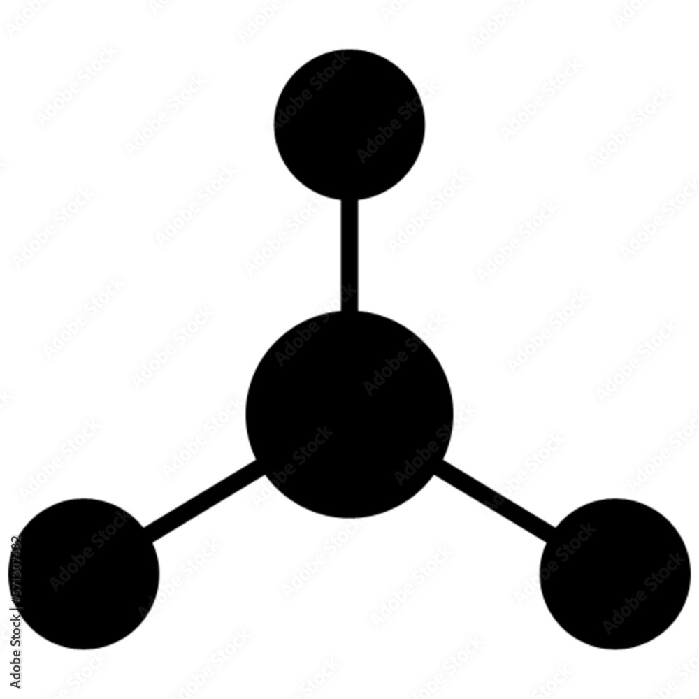 molecules vector, icon, symbol, logo, clipart, isolated. vector ...