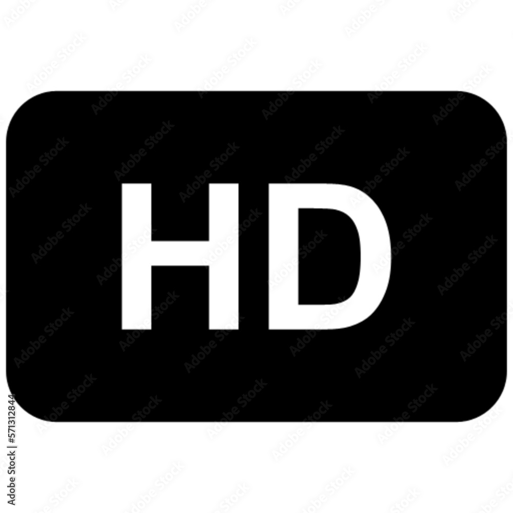 hd vector, icon, symbol, logo, clipart, isolated. vector illustration ...