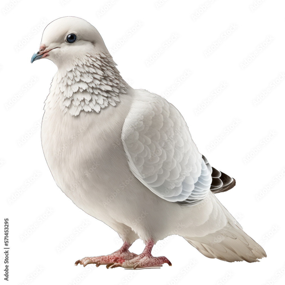 Animal Dove Design Elements Isolated Transparent Background: Graphic ...