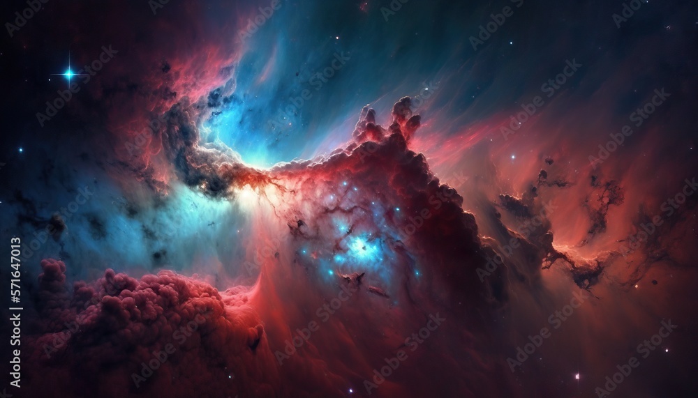 Nebulosa 4k 4K Lightfastness Red Nebula