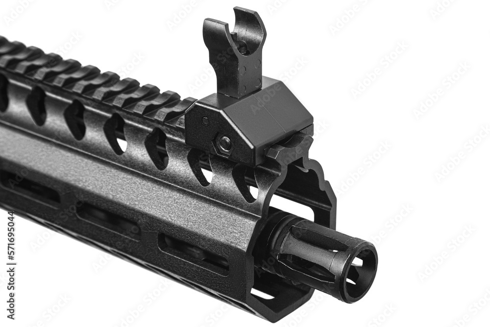 Modern air rifle. Pneumatic replica of the m4 carbine. A copy of the ...