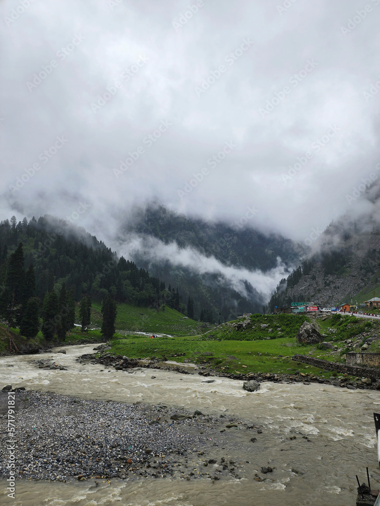 Sind River forms the Sind Valley. The source of the river lies in the ...