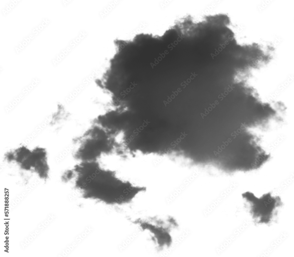 Cloud, fog, or smoke isolated on transparent background. Royalty high ...