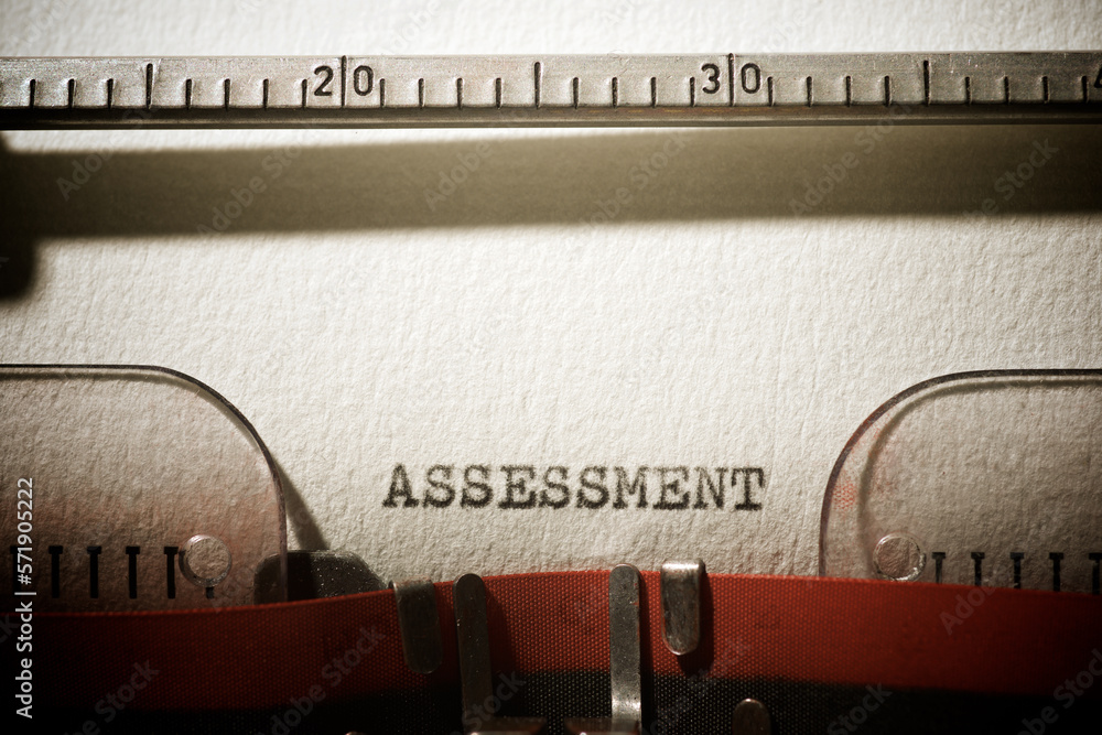Assessment concept view Stock Photo | Adobe Stock