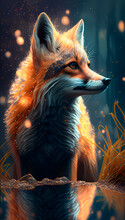 Magic Red Fox Free Stock Photo - Public Domain Pictures