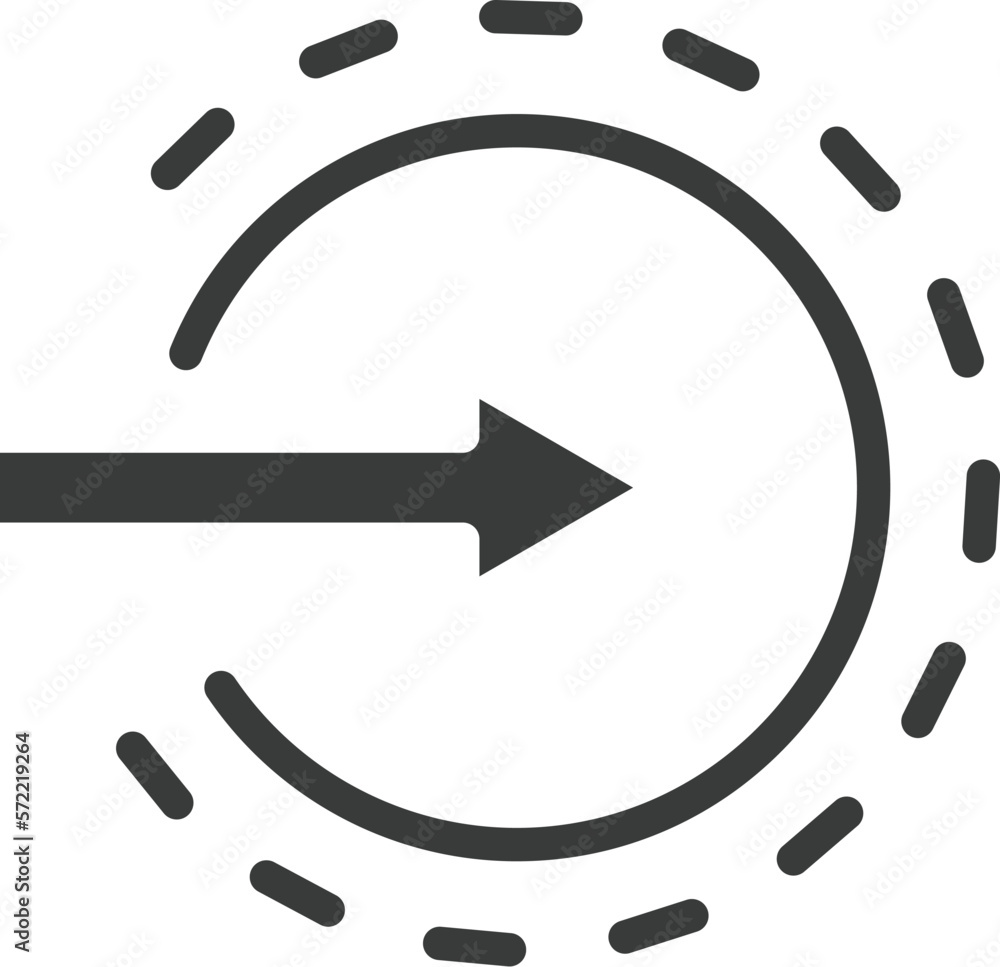 log in icon. filled log in icon from artificial intellegence collection ...