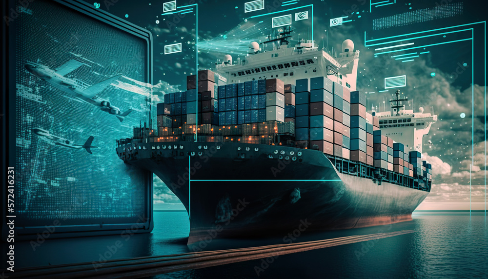 Shipping, by water, by air, by road. Shipping plans and tracking the ...