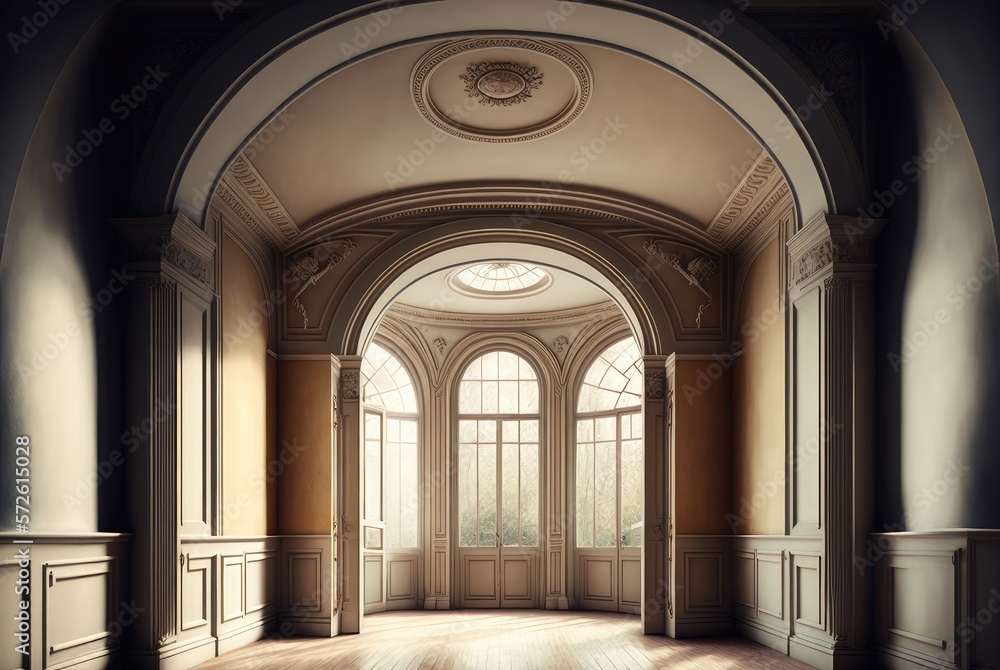 Castle Interiors, Empty Victorian Hall, Luxury Hotel Lobby, Royal Villa ...