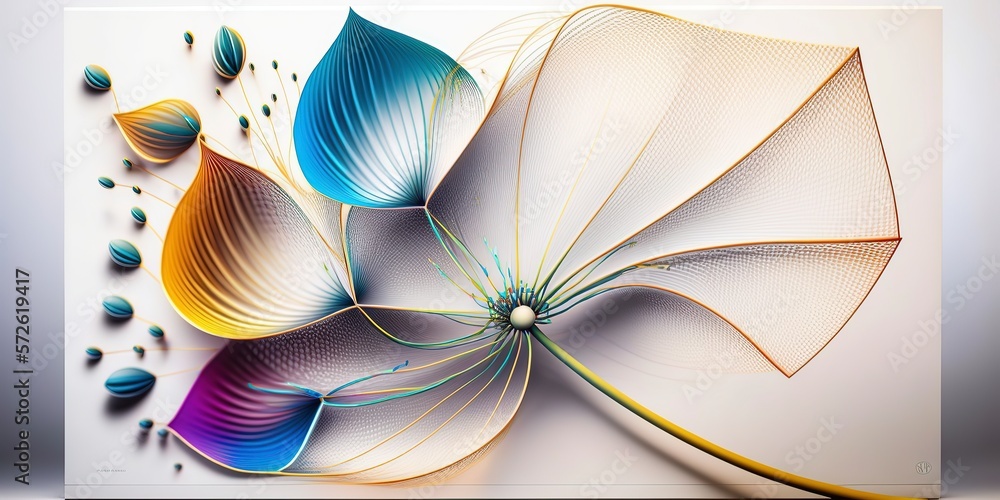 A visually striking image that showcases the capabilities of AI, such ...