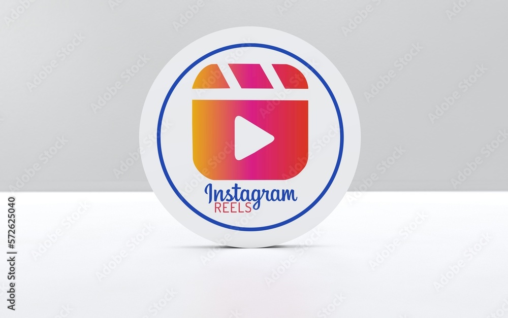 instagram reels, social media 3D background design - visual design work ...