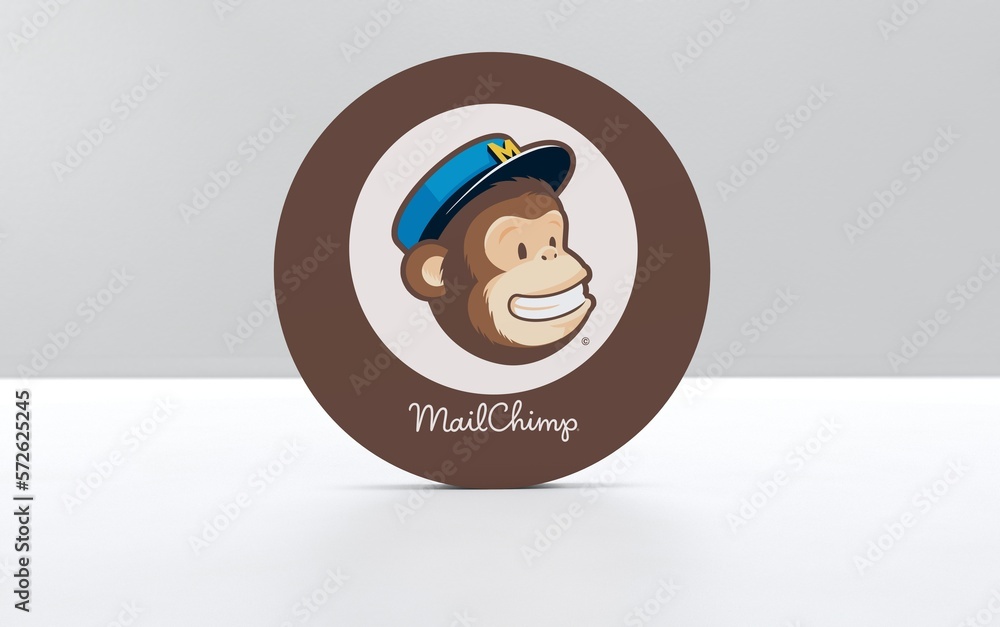 mailchimp, social media 3D background design - visual design work, (3D ...