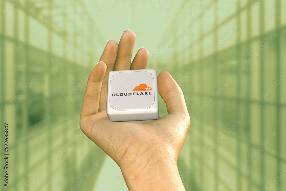 cloudflare, social media background Stock Photo | Adobe Stock