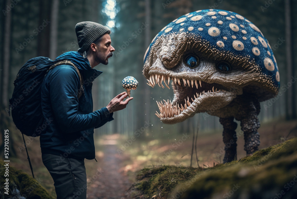 Cordyceps fungus as a parasitic fungus, uses human host to spread ...