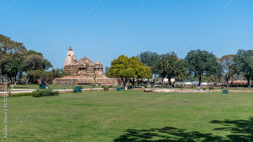 Khajuraho - The famous temple in the medieval temple group found at ...