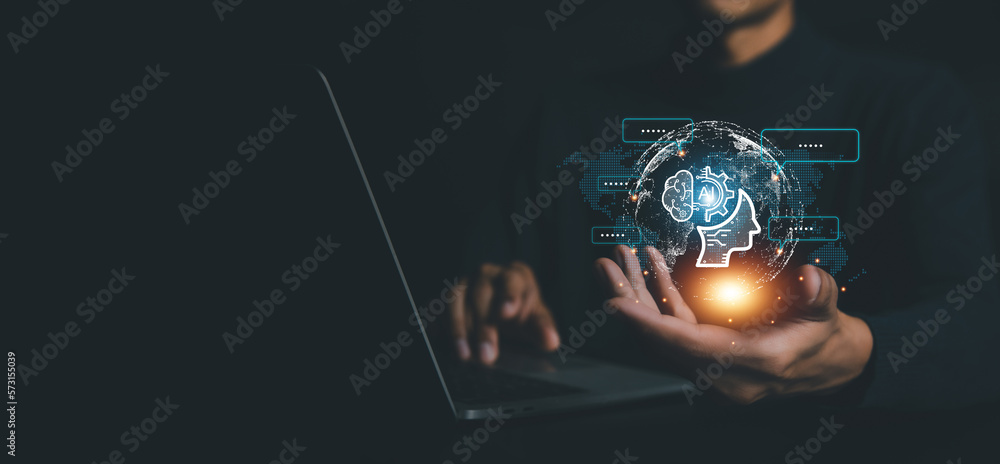 Chatbot Chat With Ai Artificial Intelligence Man Using Technology