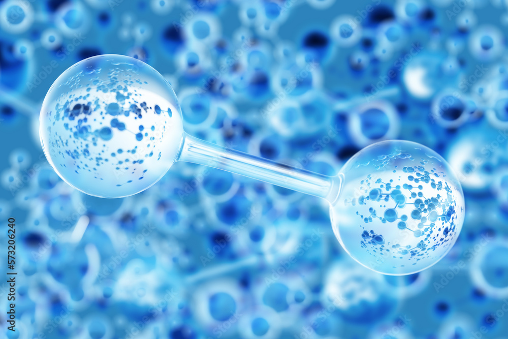 Hydrogen Molecule 3d