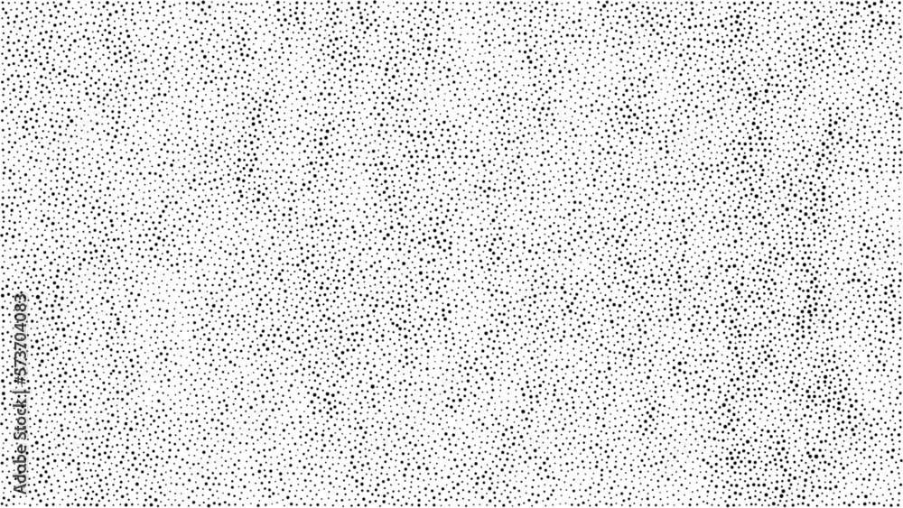 Noise grain texture background of gradient halftone dots, vector ...