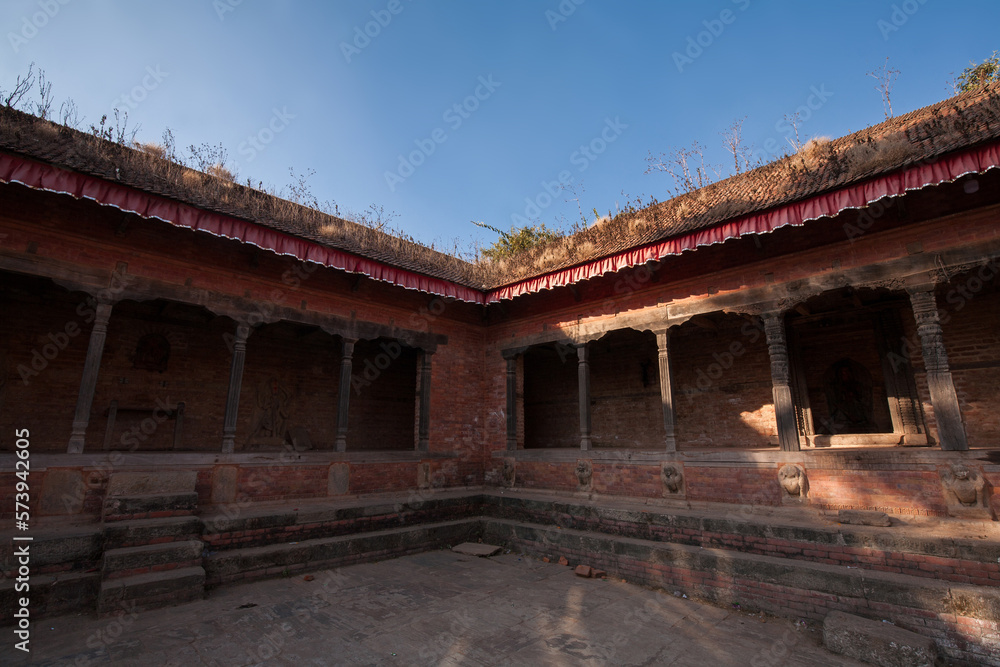 Foto de Stock Changu Narayan Temple, is an ancient Hindu temple in ...